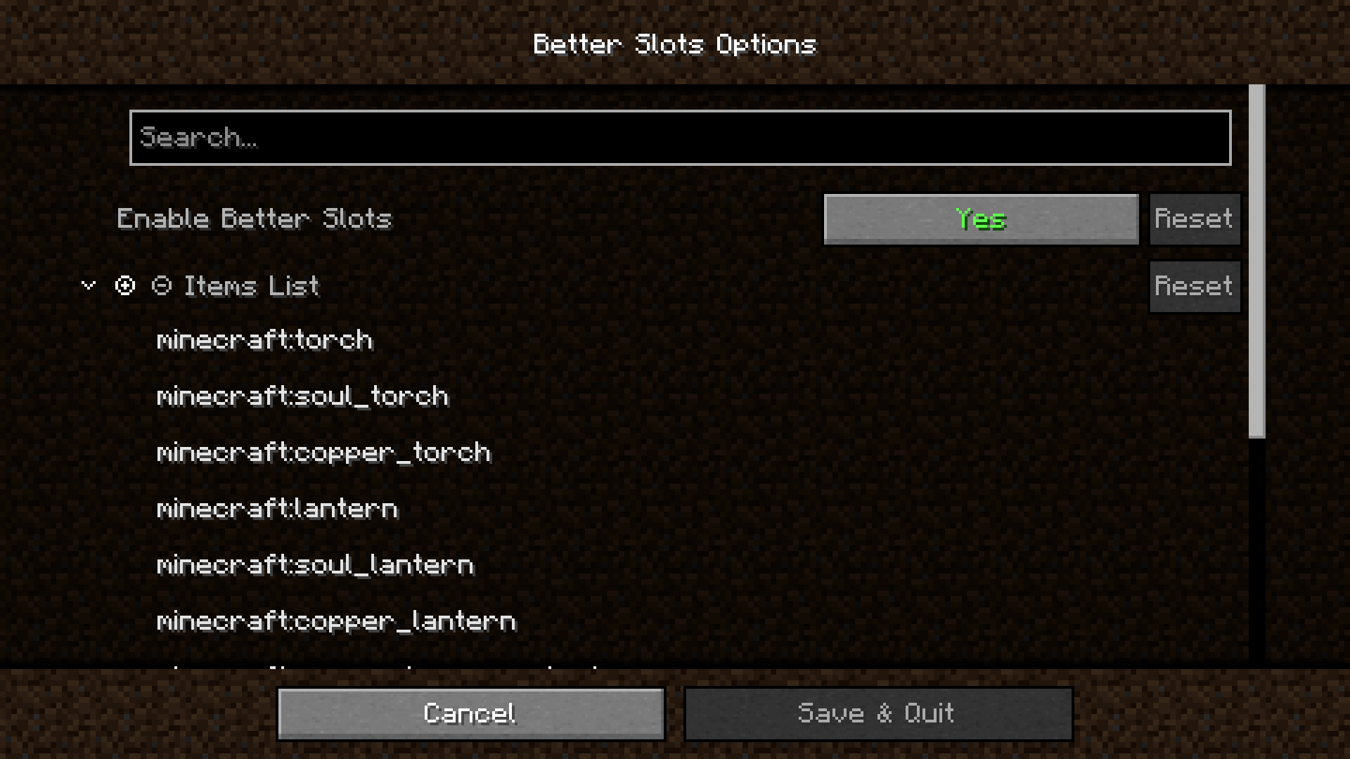 Better Slots - Gallery - Minecraft Mods - CurseForge
