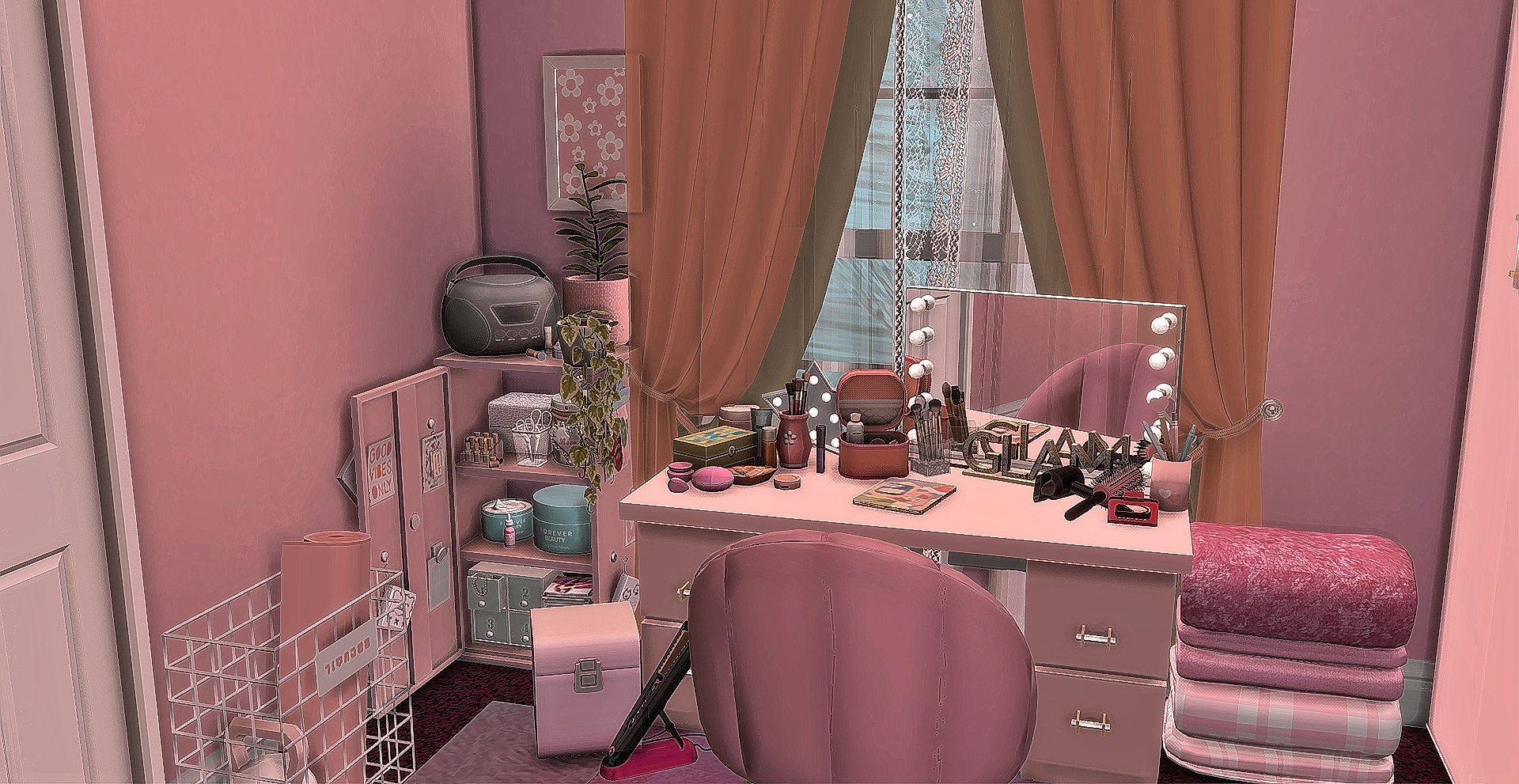 Bae's Bedroom - Cute Pink Bedroom - The Sims 4 Rooms / Lots - CurseForge