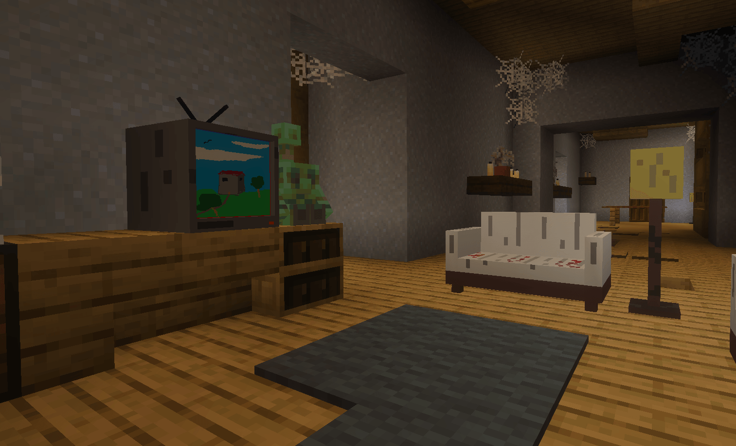 GRANNY / HORROR - Minecraft Bedrock Maps - CurseForge