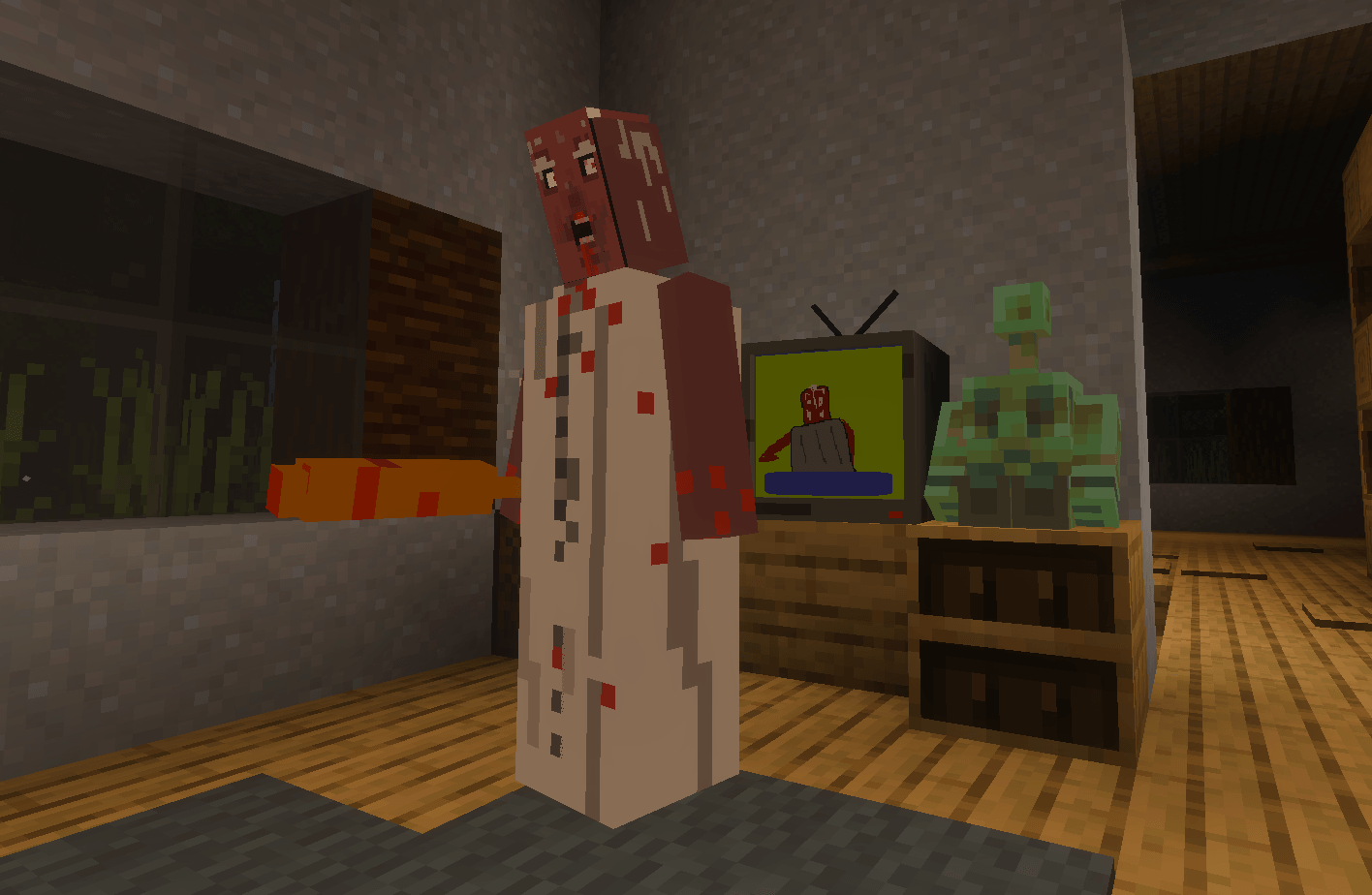 GRANNY / HORROR - Minecraft Bedrock Maps - CurseForge