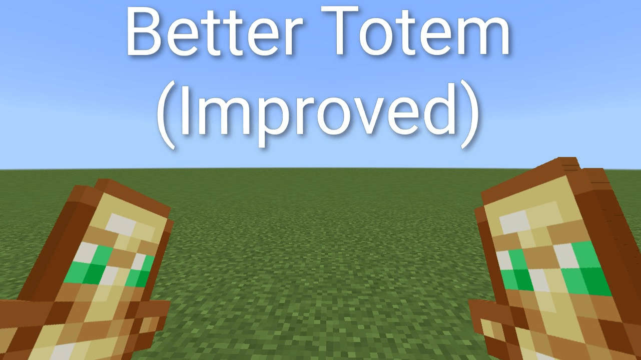 Better Totem - Minecraft Bedrock Texture Packs - CurseForge