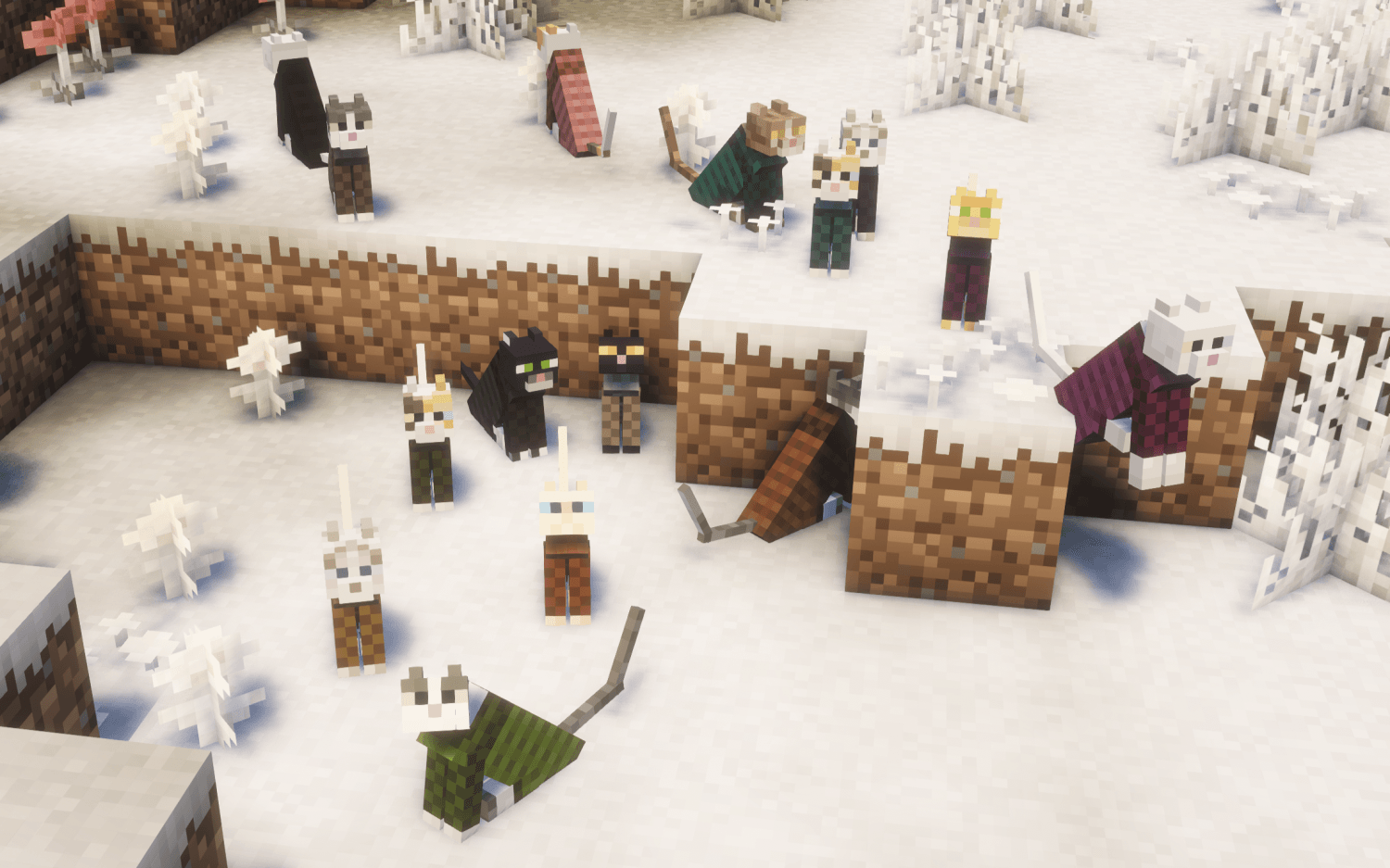 Cat Coats ️ - Gallery - Minecraft Resource Packs - CurseForge