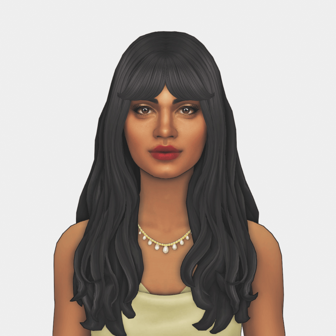 Tahani Hair - Gallery - The Sims 4 Create a Sim - CurseForge
