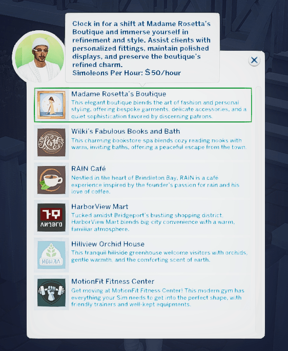 Work a Shift at a Company - Gallery - The Sims 4 Mods - CurseForge