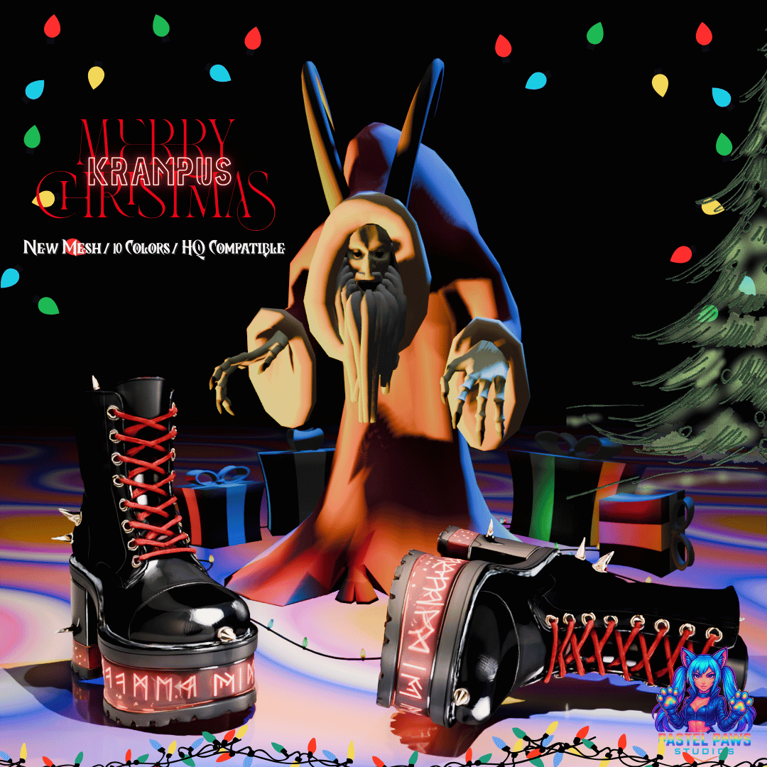 Krampus Boots-Male - The Sims 4 Create a Sim - CurseForge