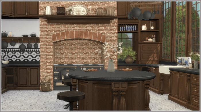 Eleonore Kitchen - The Sims 4 Rooms / Lots - CurseForge