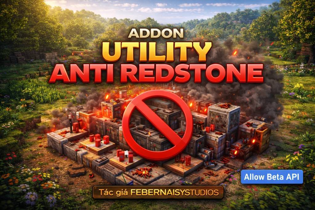 Utility Anti Redstone - Gallery - Minecraft Bedrock Scripts - CurseForge