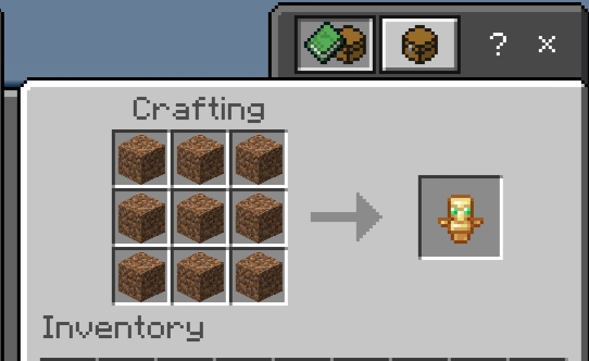 Craftable Totem With Dirt - Gallery - Minecraft Bedrock Scripts ...