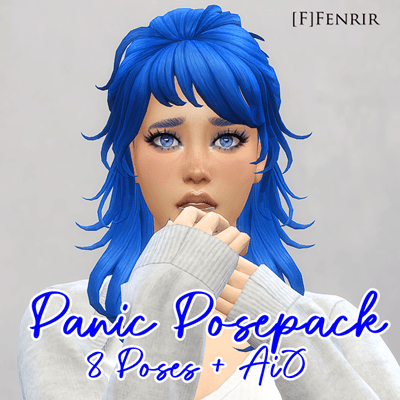 [F] Panic Posepack - The Sims 4 Mods - CurseForge