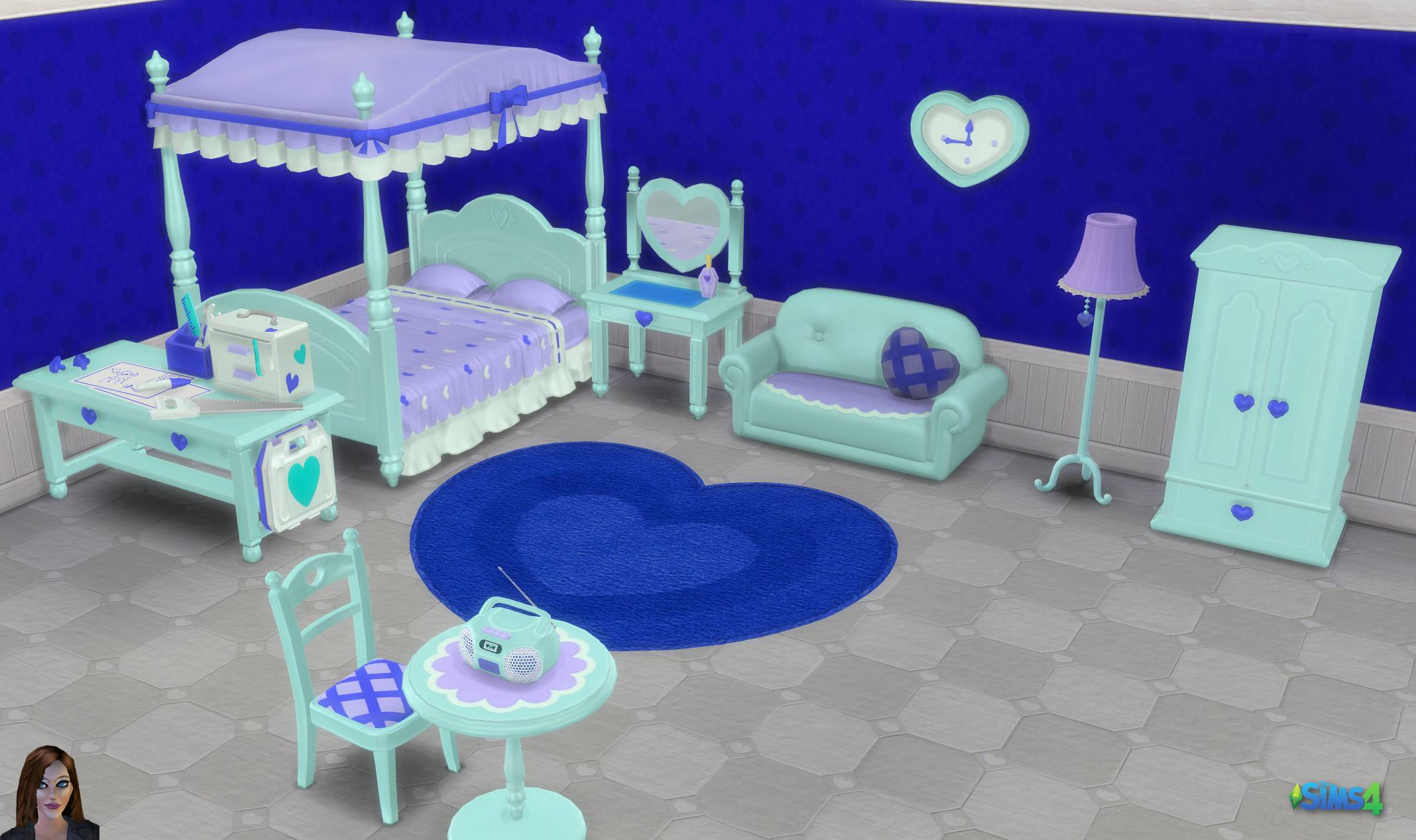 Cute Furniture Series - Animal Crossing New Horizons - The Sims 4 Build ...