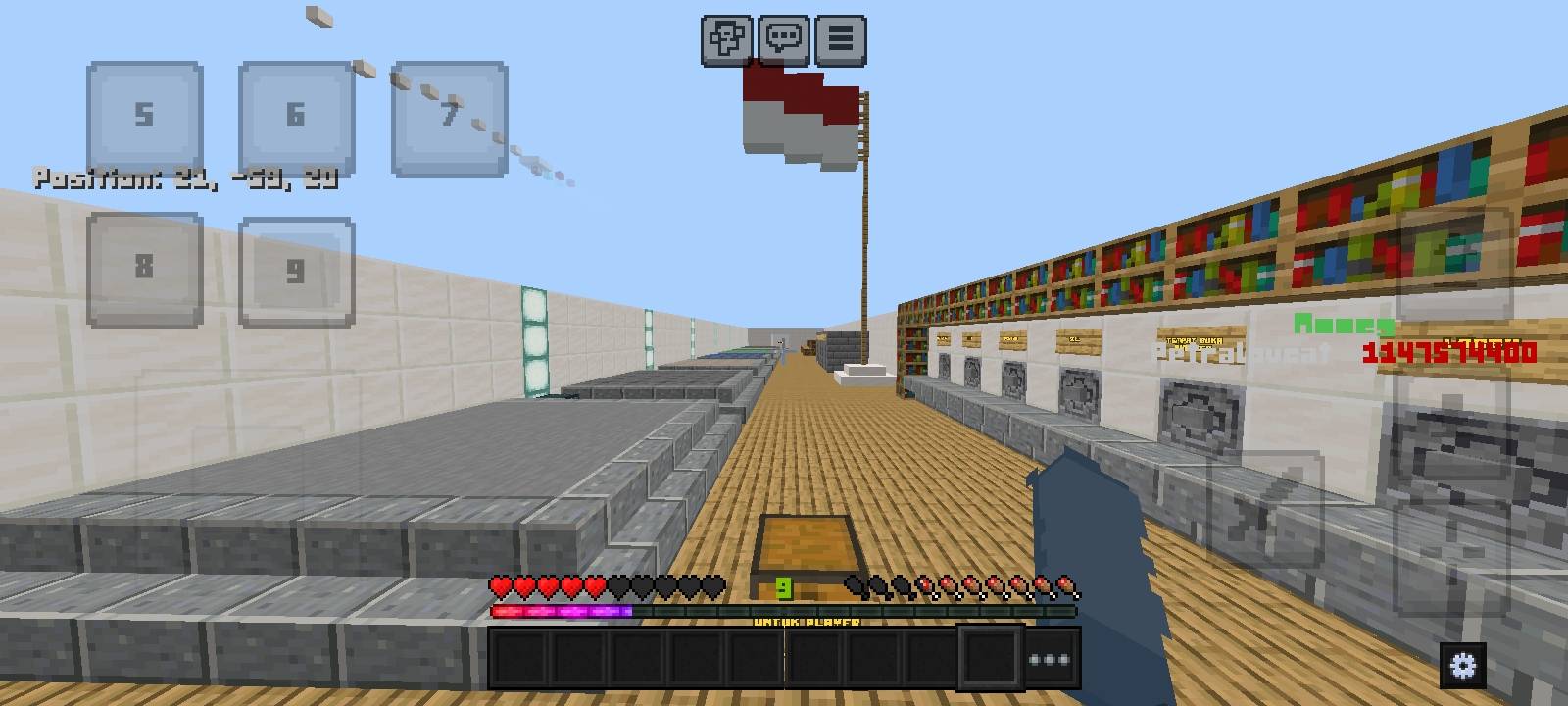 My minecraft modern house #1 (Acchivements ON) | Minecraft PE Maps