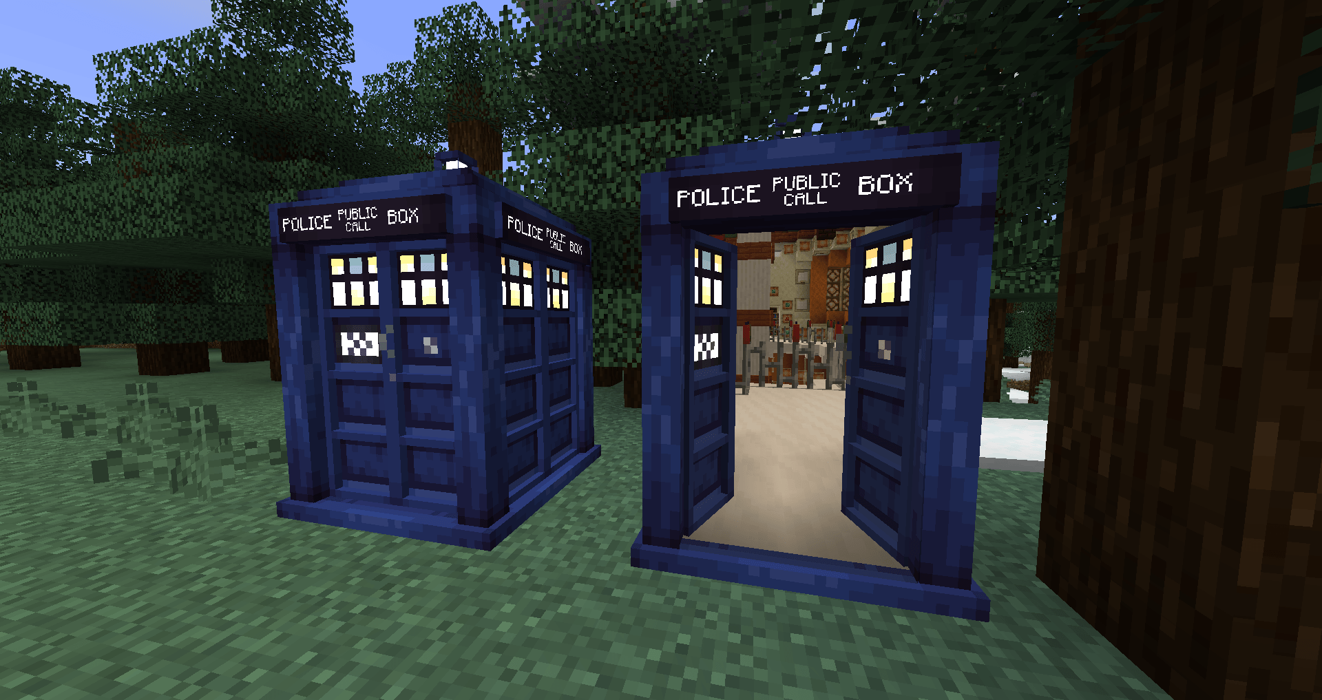 THE Doctor Who Client Mod Minecraft Mod