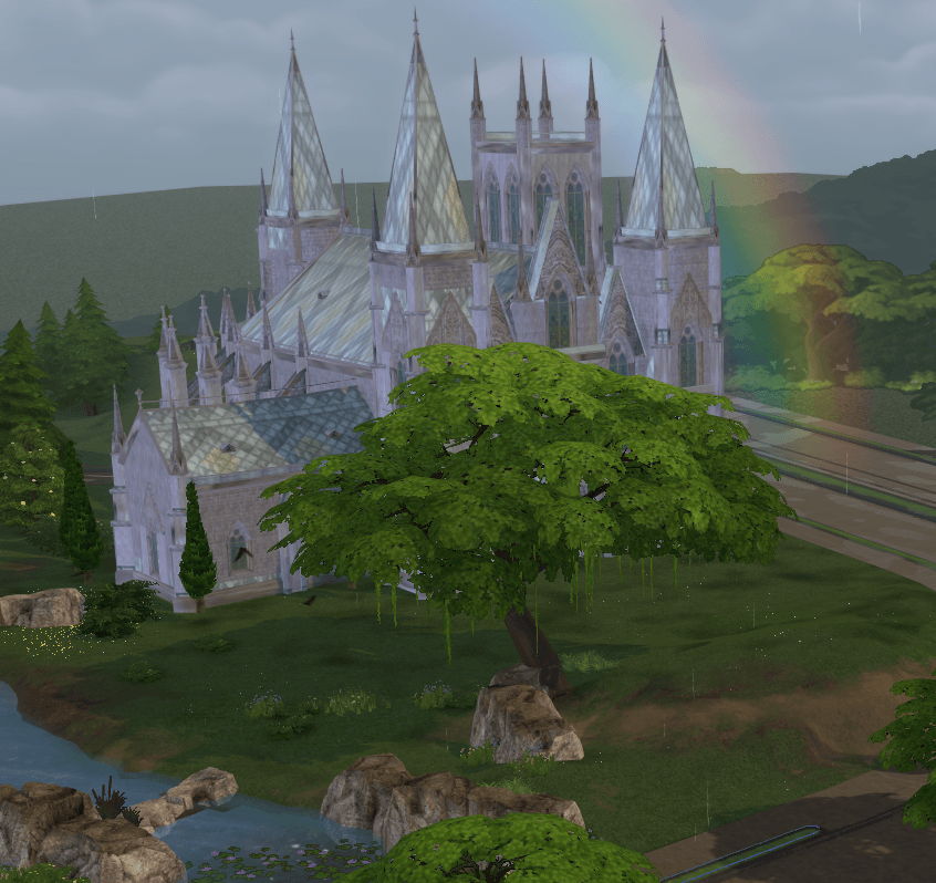 TSM Jacoban Monastery Hood Deco - The Sims 4 Worlds - CurseForge