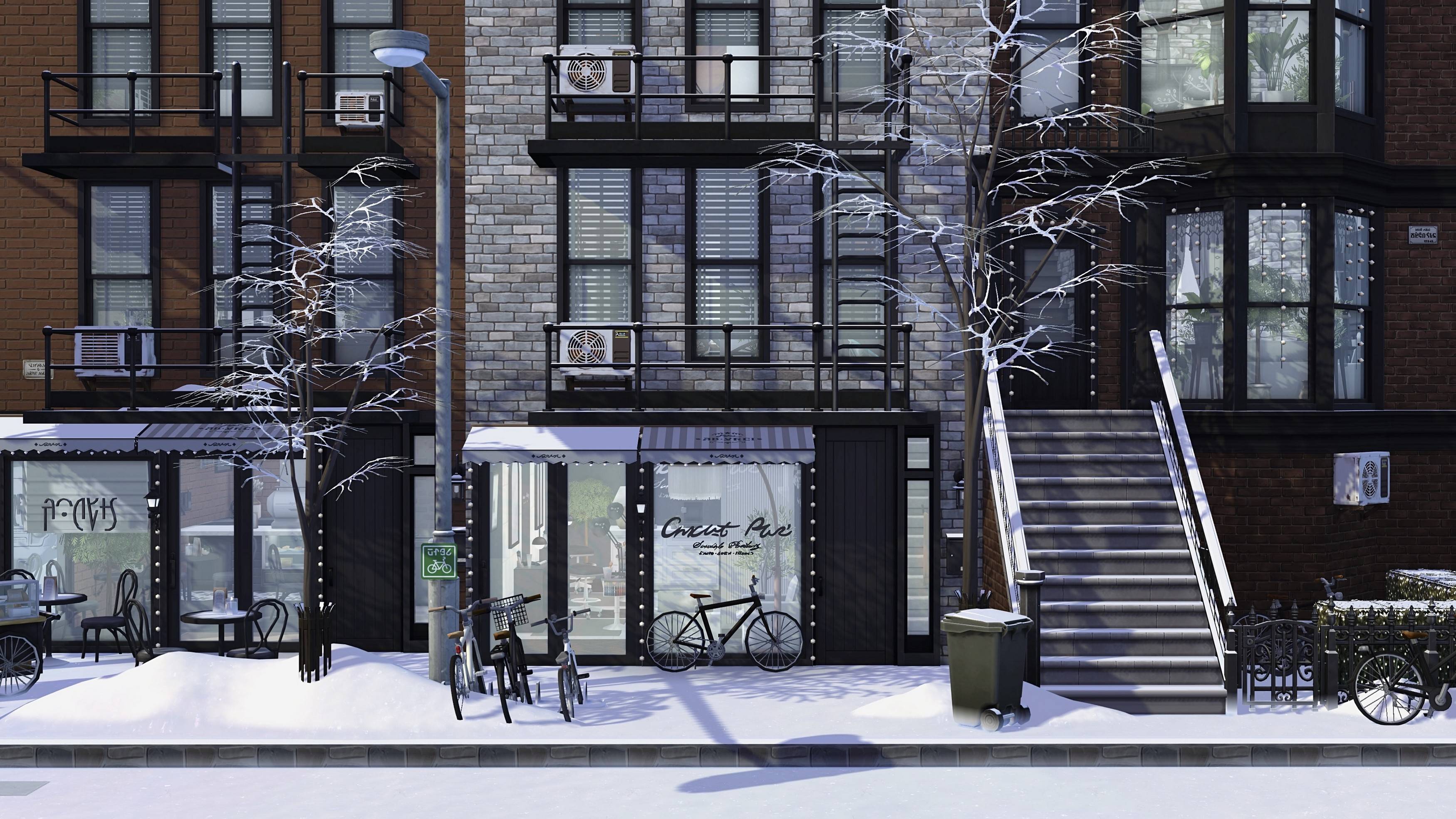 Brooklyn Street | No CC | 02 - Gallery - The Sims 4 Rooms / Lots ...