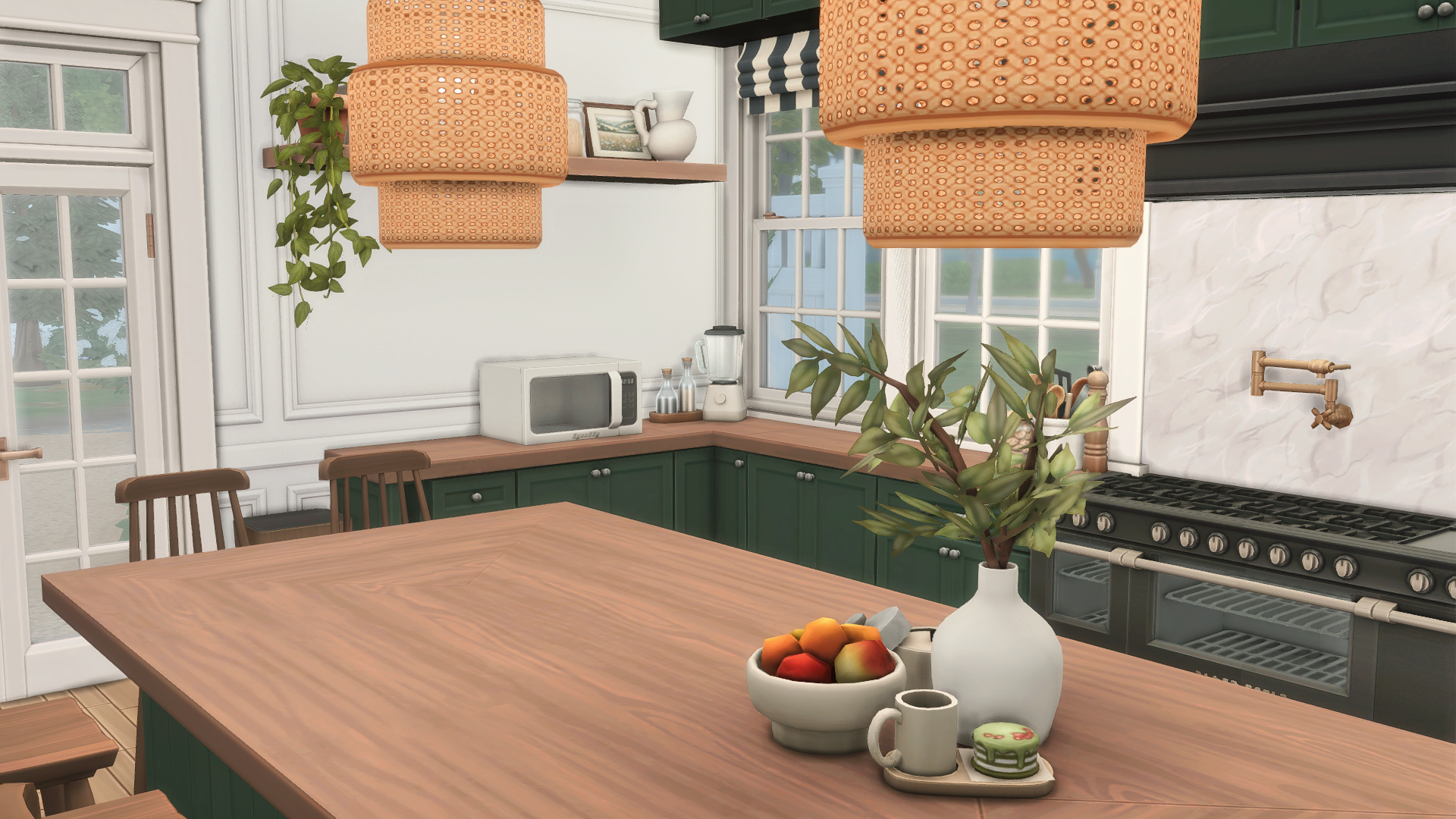 Green Farmhouse Kitchen - Gallery - The Sims 4 Rooms / Lots - CurseForge
