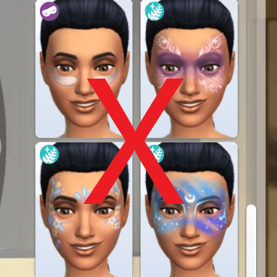 Enchanted by Nature facepaint hider - The Sims 4 Create a Sim - CurseForge