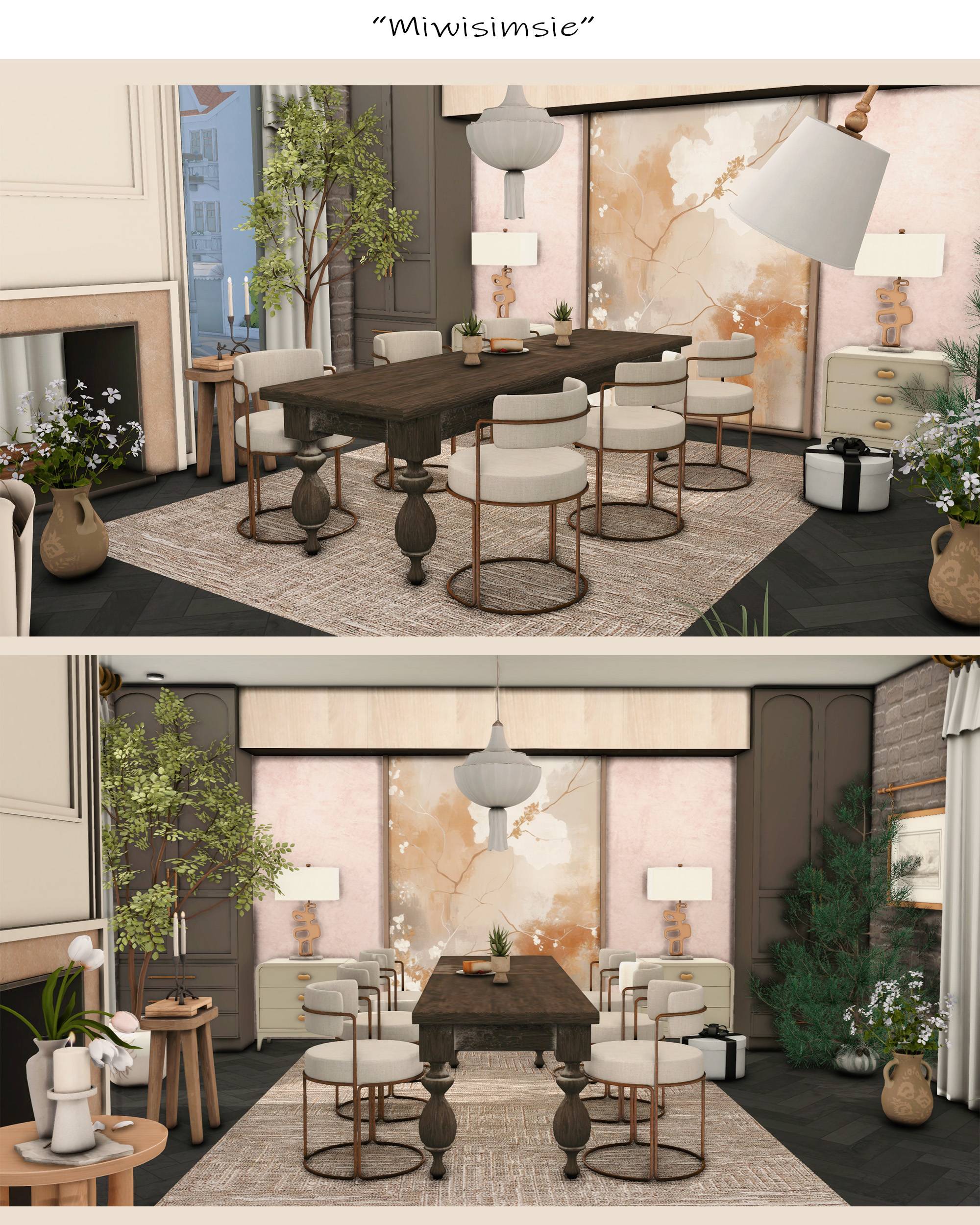 Erella Dining Room - The Sims 4 Rooms / Lots - CurseForge