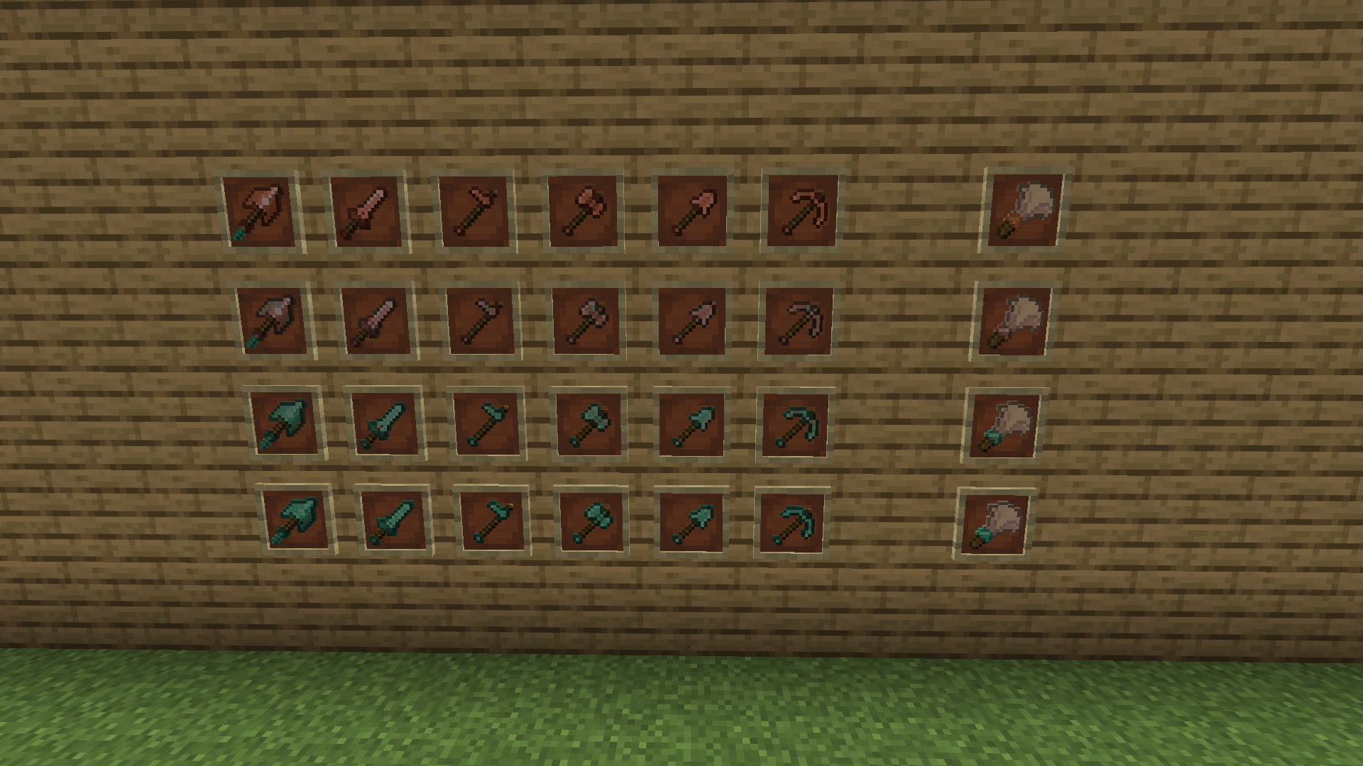 Apex Oxidizing Copper Weapons & Tools - Gallery - Minecraft Resource ...