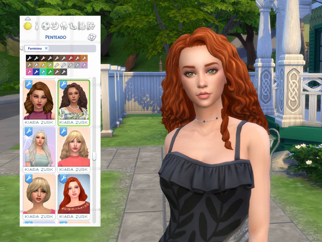 Shay Hairstyle Version 2 - Gallery - The Sims 4 Create a Sim - CurseForge
