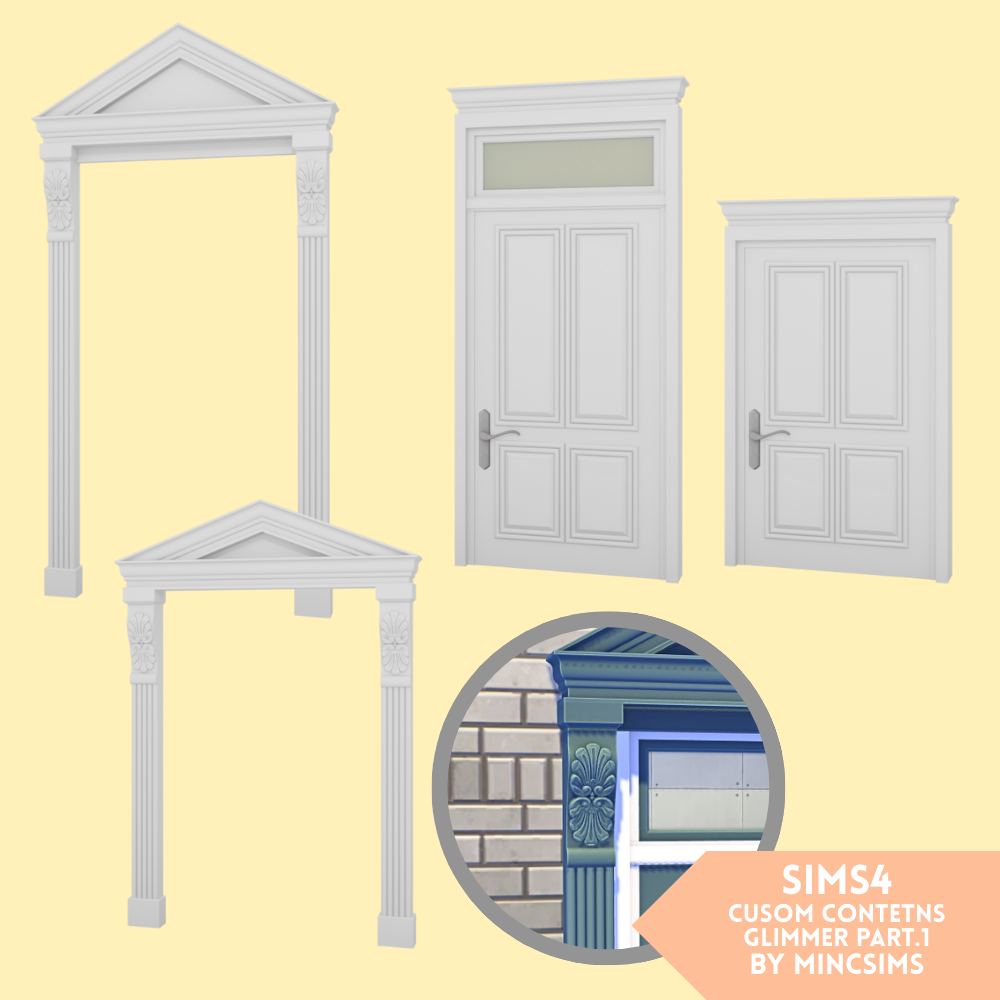 Glimmer Windows and Doors - Gallery - The Sims 4 Build / Buy - CurseForge