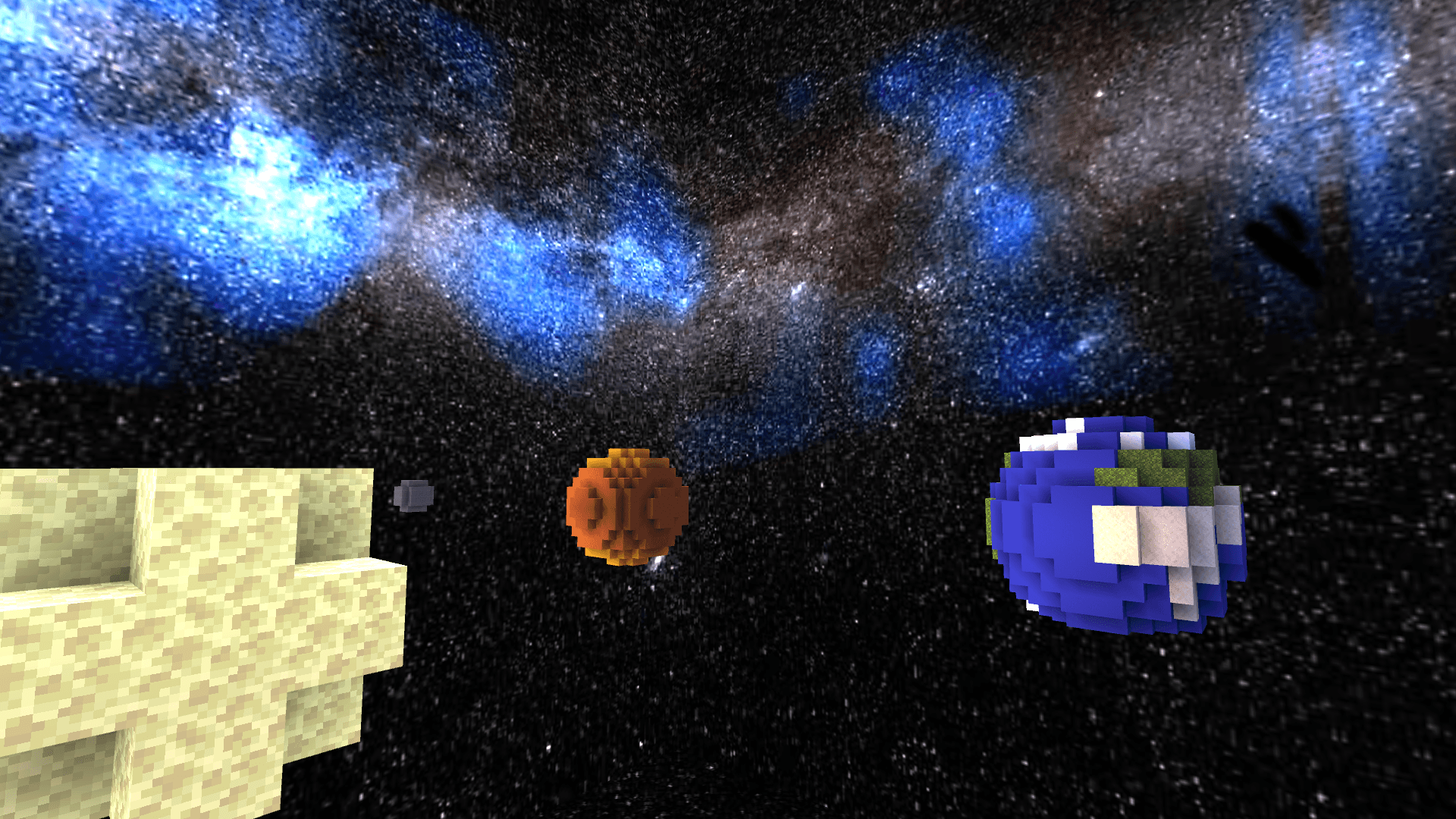 Solar System Simulation - Gallery - Minecraft Bedrock Maps - CurseForge