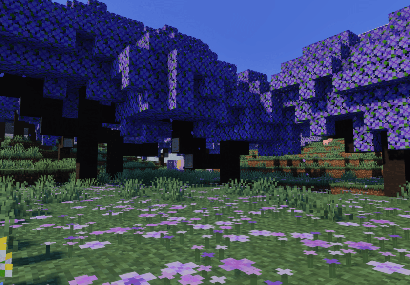 Jacaranda Trees (Purple Cherry Blossoms Retexture) - Minecraft Bedrock ...