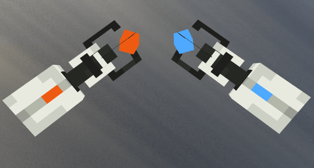 Portal Gun Addon - Gallery - Minecraft Bedrock Addons - CurseForge