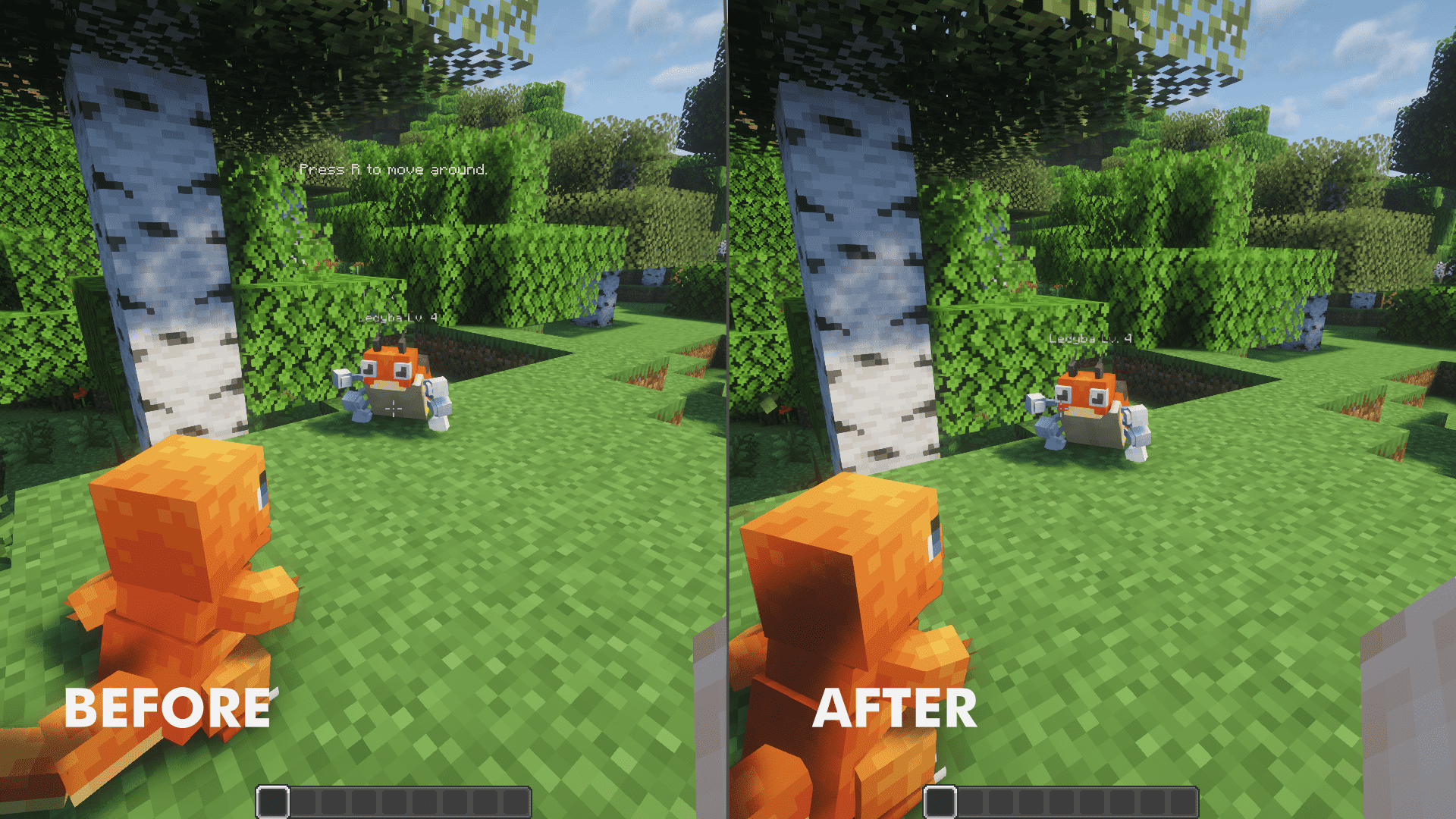 Cobblemon - "Press R ..." Label Remover - Minecraft Resource Packs ...