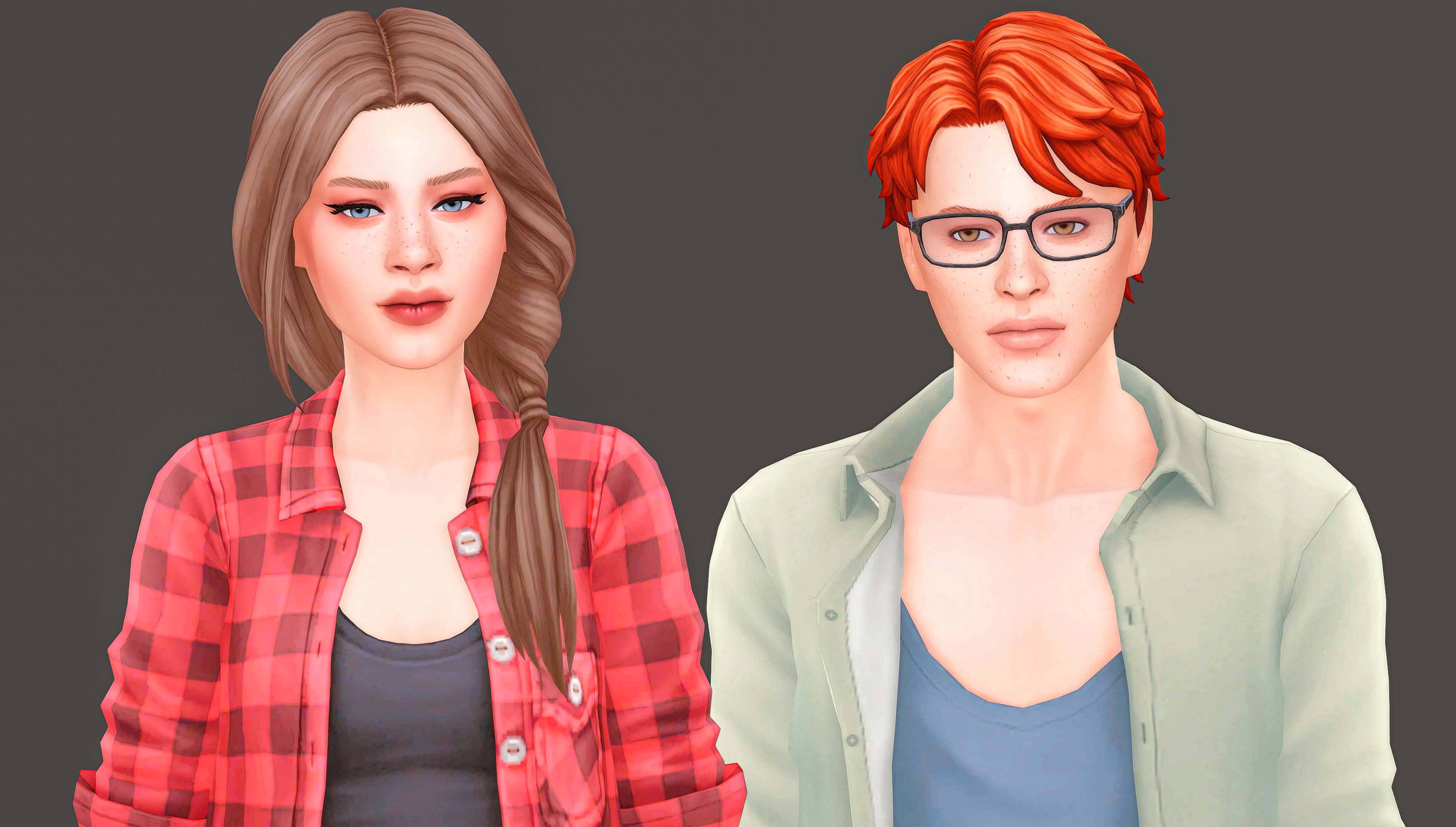 NoCC NPC Townie - Married Couple - The Sims 4 Sims / Households ...