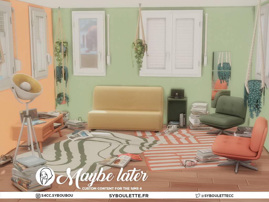 Maybe Later set (2025) - The Sims 4 Build / Buy - CurseForge