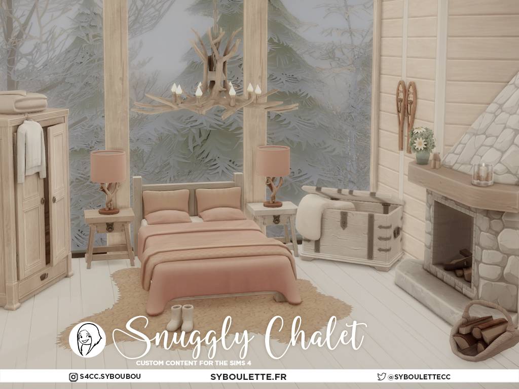 Snuggly Chalet set (2025) - The Sims 4 Build / Buy - CurseForge