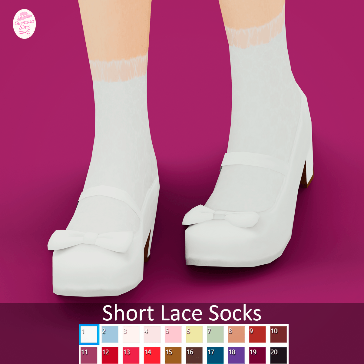 Short Lace Socks - The Sims 4 Create a Sim - CurseForge