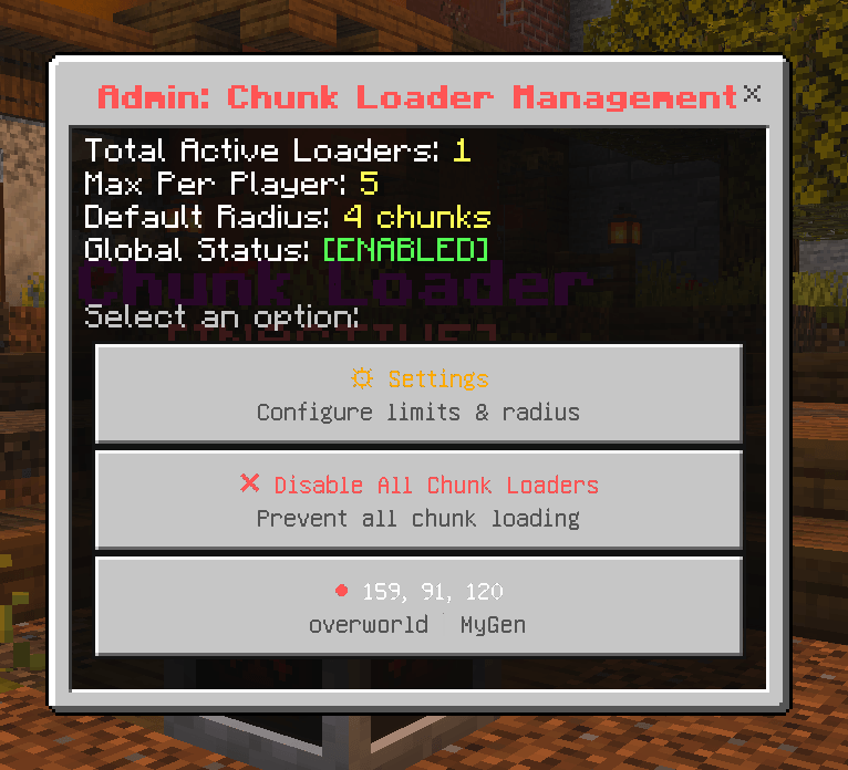 Bedrock Chunk Loader [Achievement & Multiplayer Friendly] - Gallery ...