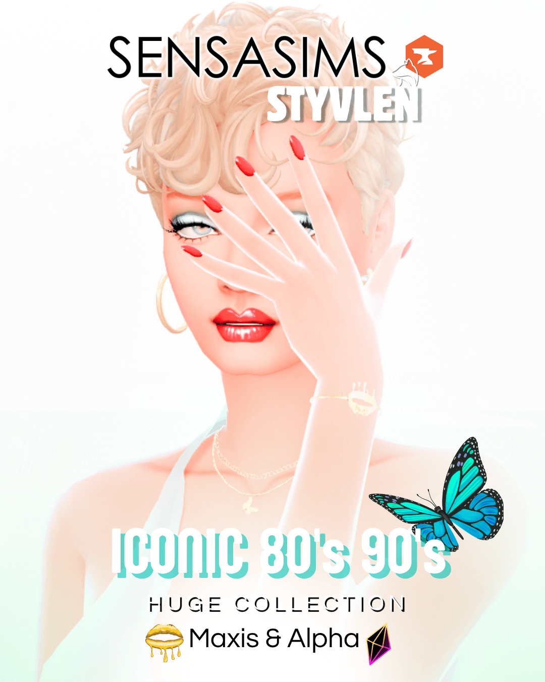 Iconic 80's 90's E17 - The Sims 4 Create a Sim - CurseForge