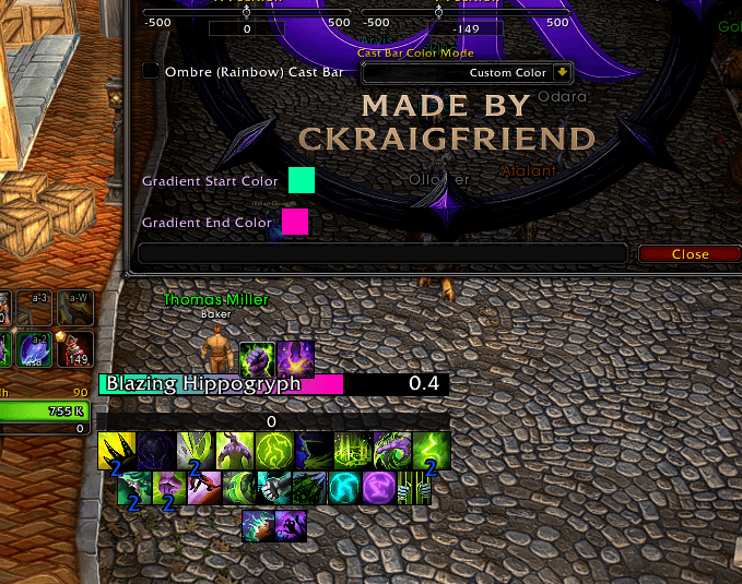(reworked and ultimate castbars is the newaddon)PlayerCastBars ...