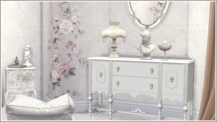 Olivia Shabby Bedroom En-Suite - The Sims 4 Rooms / Lots - CurseForge