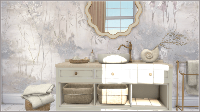 Olivia Shabby Bedroom En-Suite - The Sims 4 Rooms / Lots - CurseForge