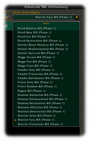 AtlasLoot TBC 2026 Anniversary - World of Warcraft Addons - CurseForge