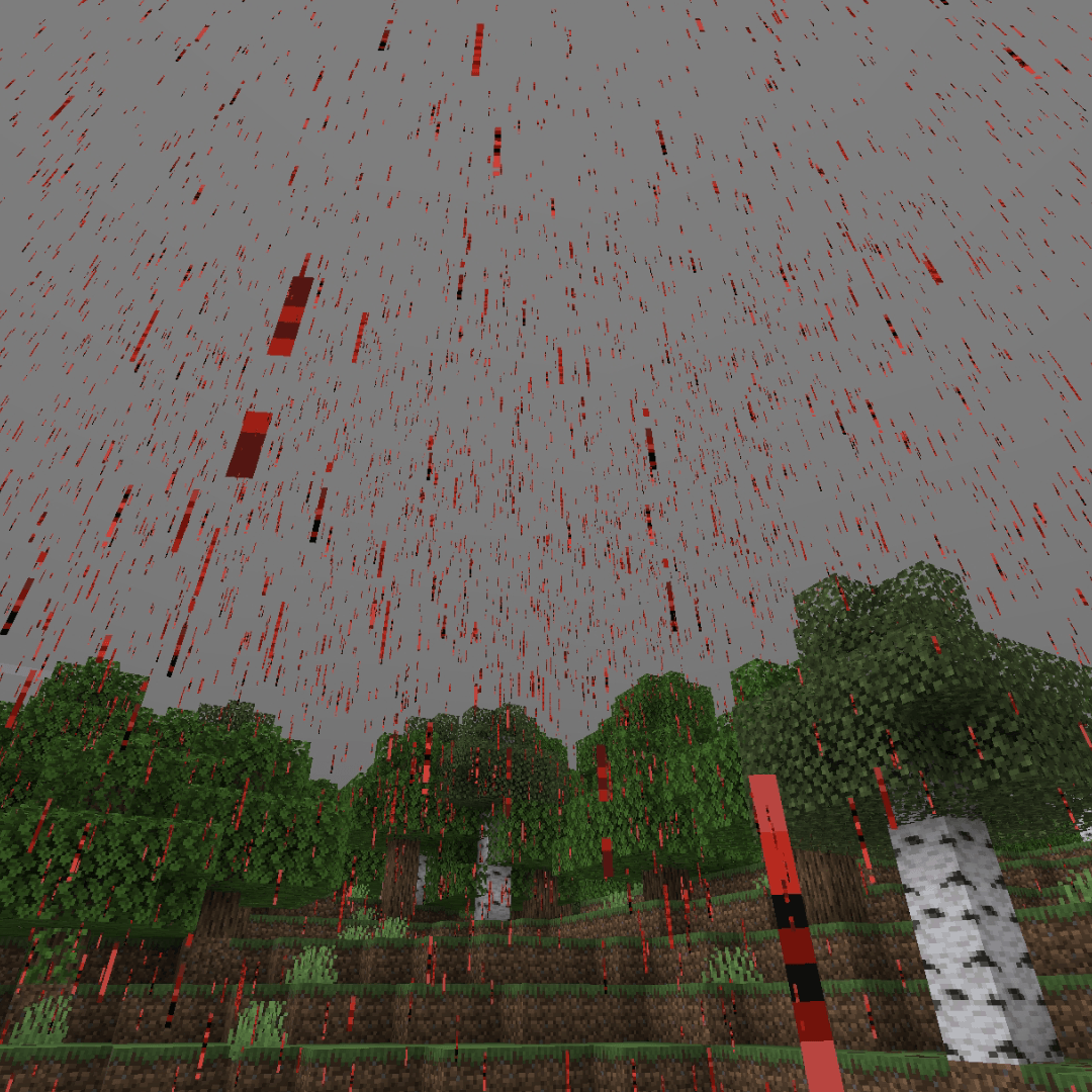 Red Rain - Minecraft Bedrock Texture Packs - CurseForge