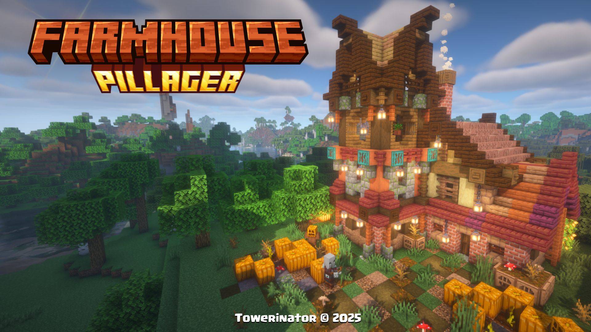 Pumpkin Pillager Farmhouse - Minecraft Mods - CurseForge