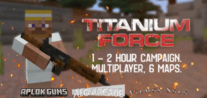 Titanium Force - FPS ADVENTURE MAP (Check 'files' tab) - Minecraft ...