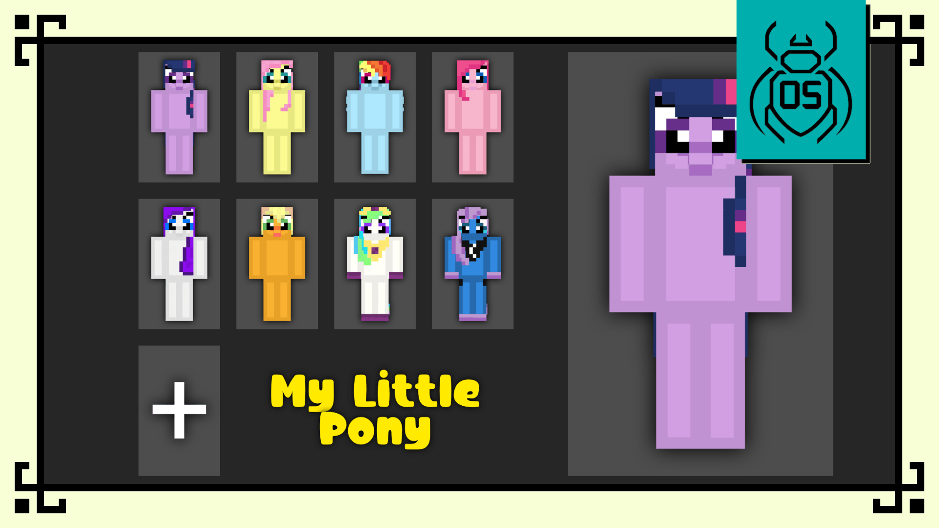 OS's My Little Pony - Minecraft Bedrock Skins - CurseForge