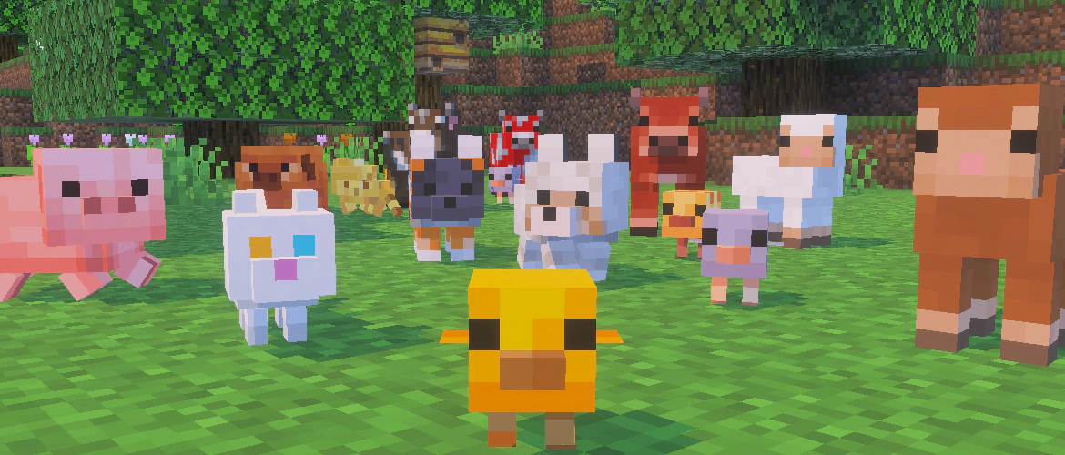 Cute Animal Models Backport - Gallery - Minecraft Mods - CurseForge