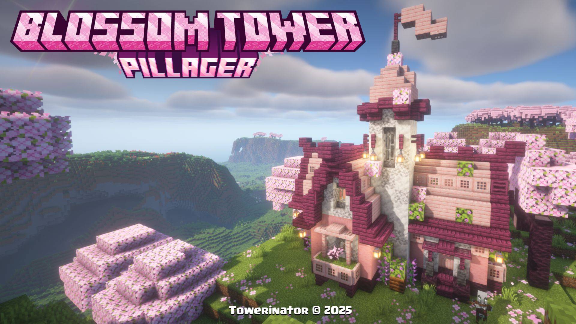 Fantasy Blossom Pillager Tower - Gallery - Minecraft Mods - CurseForge