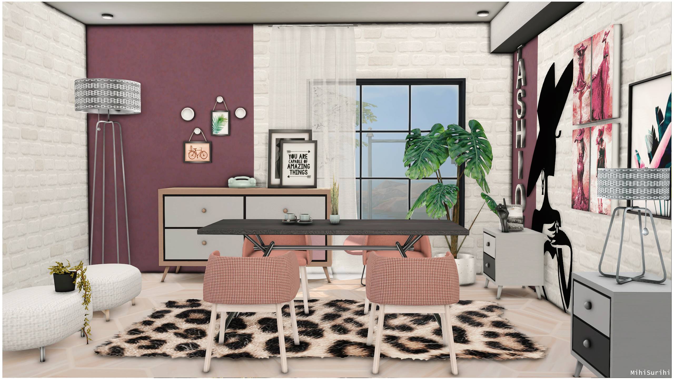 Tiffa Dining Room - The Sims 4 Rooms / Lots - CurseForge
