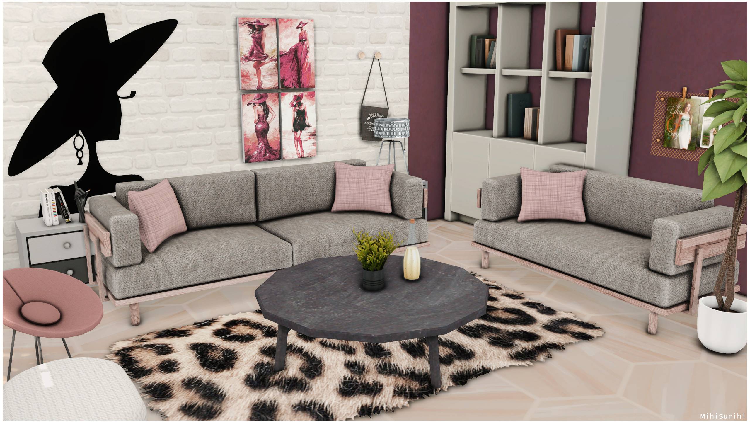 Tiffa Living Room - The Sims 4 Rooms / Lots - CurseForge