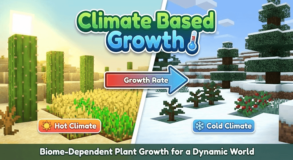 Climate Based Growth - Minecraft Mods - CurseForge