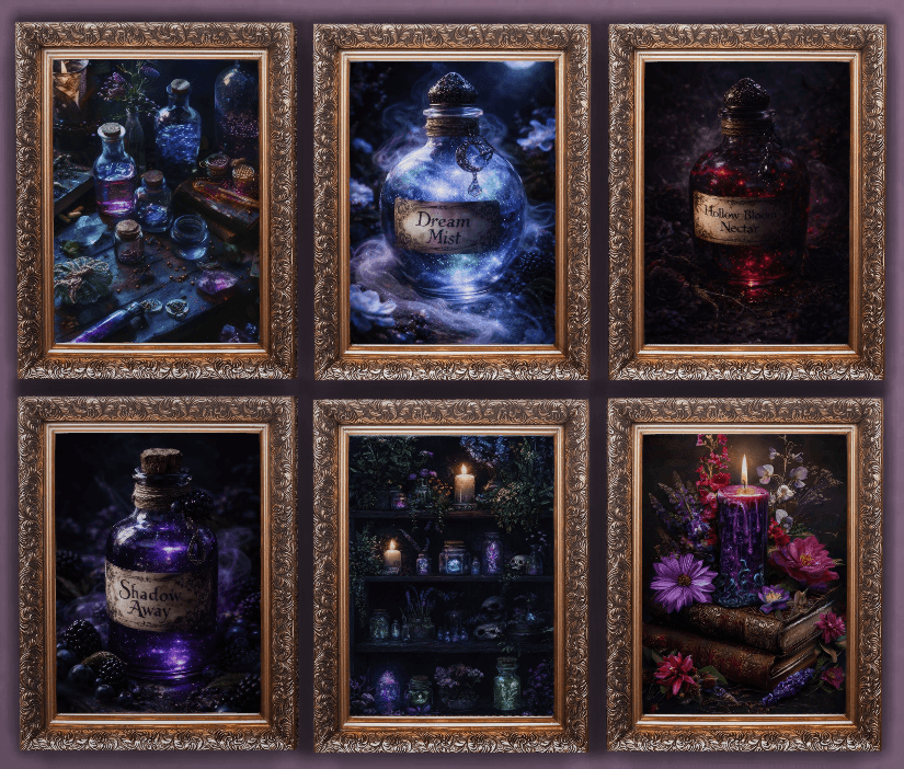 Magic Potions Paintwall - The Sims 4 Build / Buy - CurseForge
