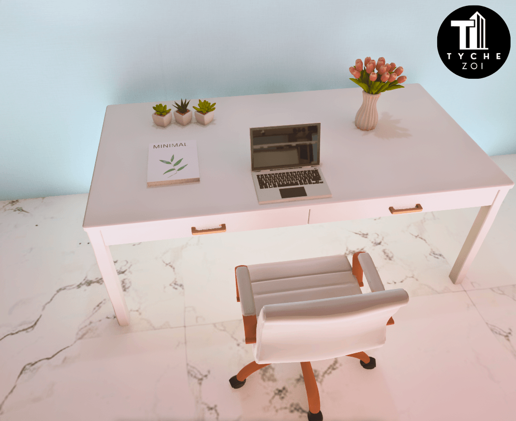 Minimal Office desk - inZOI Build Mode - CurseForge