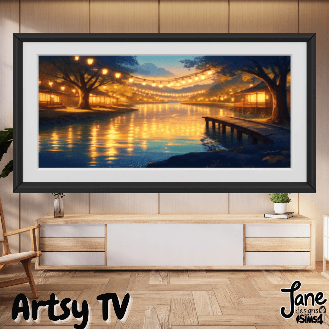 Jane designs art tv JDAT9138 - Basegame compatible - Gallery - The Sims ...